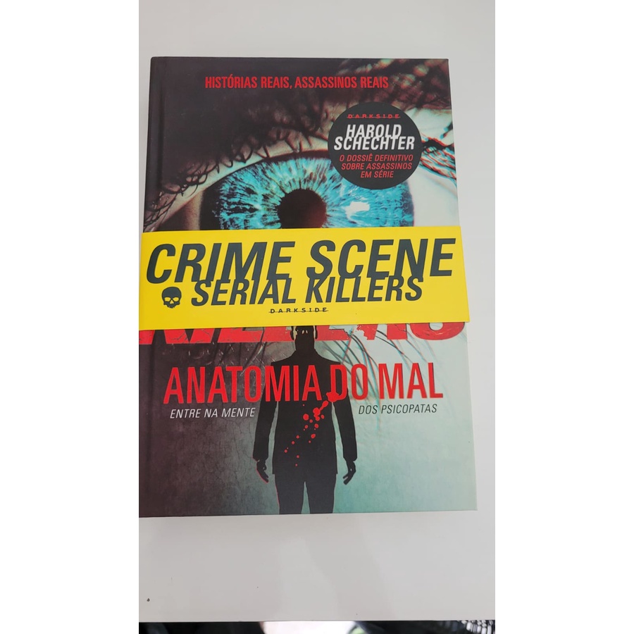 Livro Crime Scene Serial Killers Anatomia do Mal | Shopee Brasil