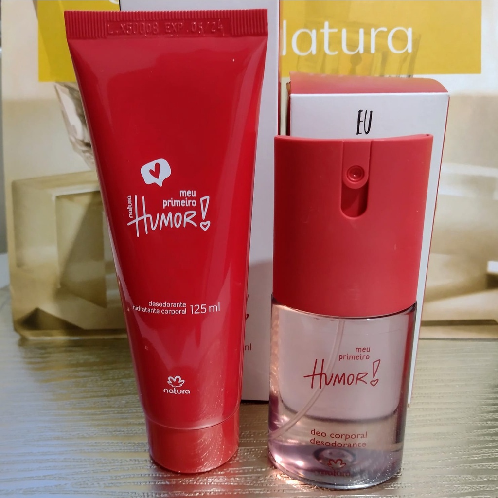Natura - Kit Meu Primeiro Humor - Desodorante spray corporal 100ml ...