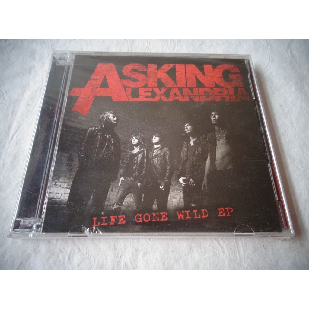CD ASKING ALEXANDRIA - LIFE GONE WILD EP ( LACRADO) | Shopee Brasil
