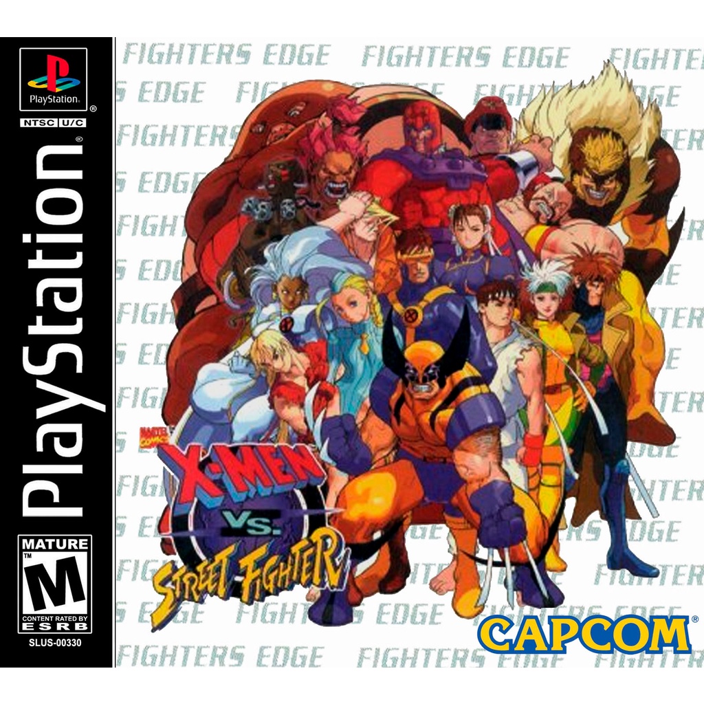 X-Men vs. Street Fighter ps1 | Shopee Brasil