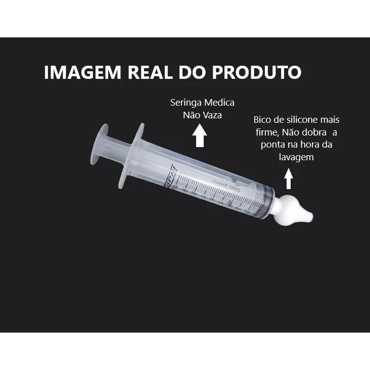 Seringa Aspirador Nasal - Com Ponta de Silicone | Shopee Brasil