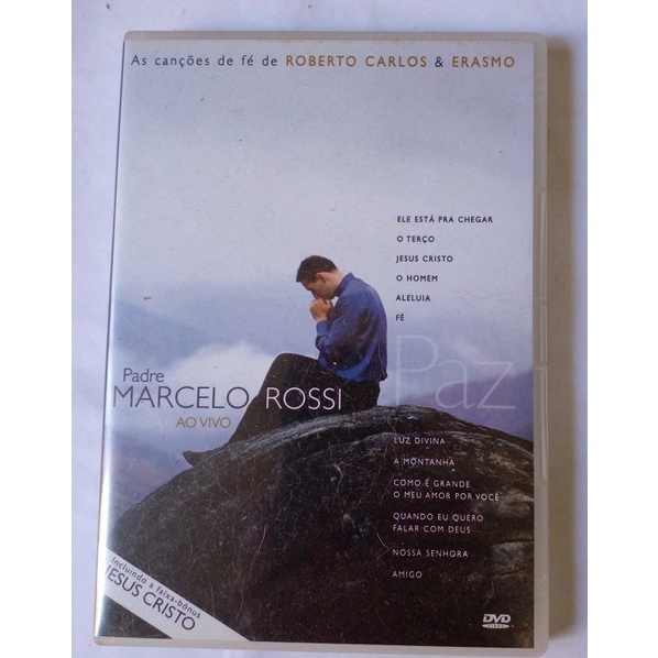 DVD Original - Padre Marcelo Rossi - Paz | Shopee Brasil
