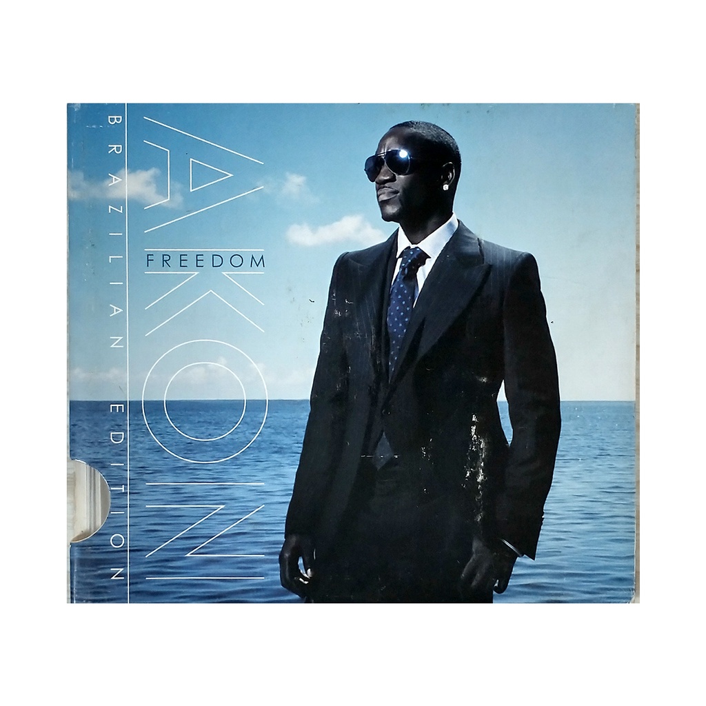 CD DIGIPACK Akon - Freedom (Brazilian Edition) | Shopee Brasil