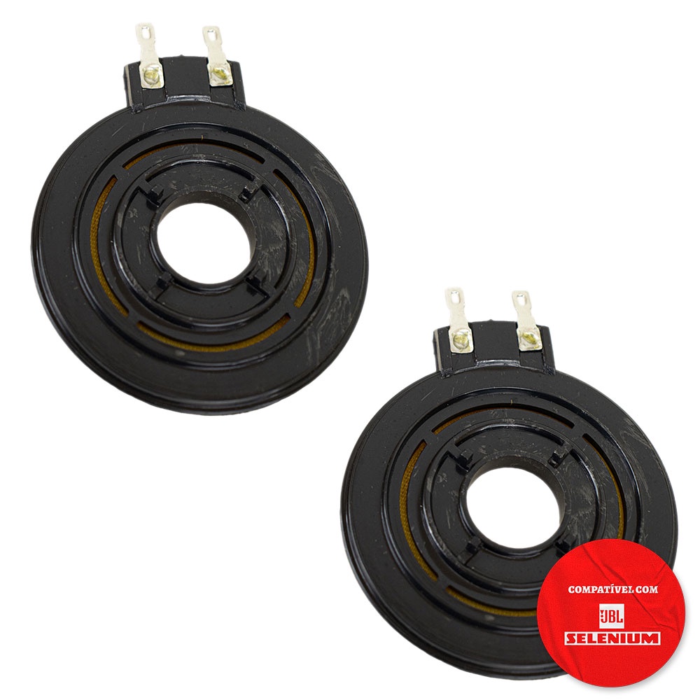 2x Reparo Driver Selenium St 200 Tweeter 8 Ohms 100w Qst 20 - Faz a Boa!