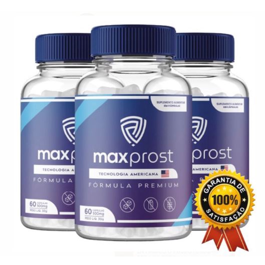 3 Max Prost Suplemento Alimentar para Auxiliar na Redução da Próstata ...