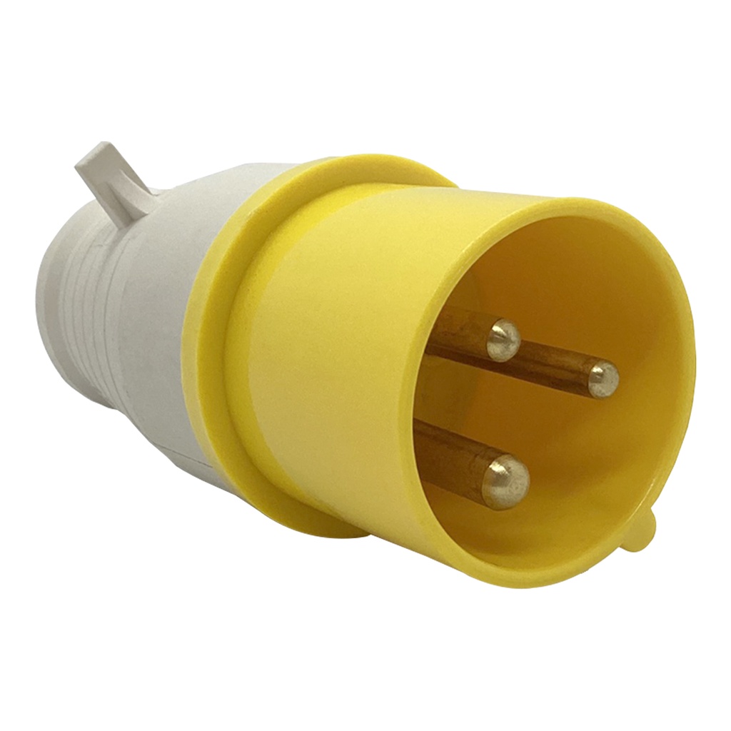 Plugue Industrial Acoplamento Pendente Plug Amarelo 2p+t 4h 16a 127v ...