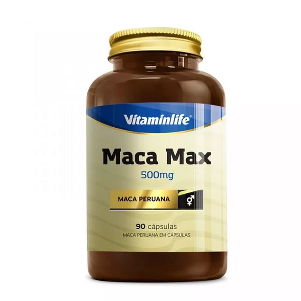 Maca Max Maca Peruana Zma Testosterona 90 Caps Vitaminlife | Shopee Brasil