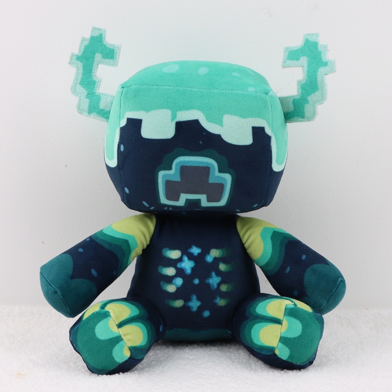 25cm Minecraft Pelucia Brinquedo Color Warden Plush Boneca Jogo ...