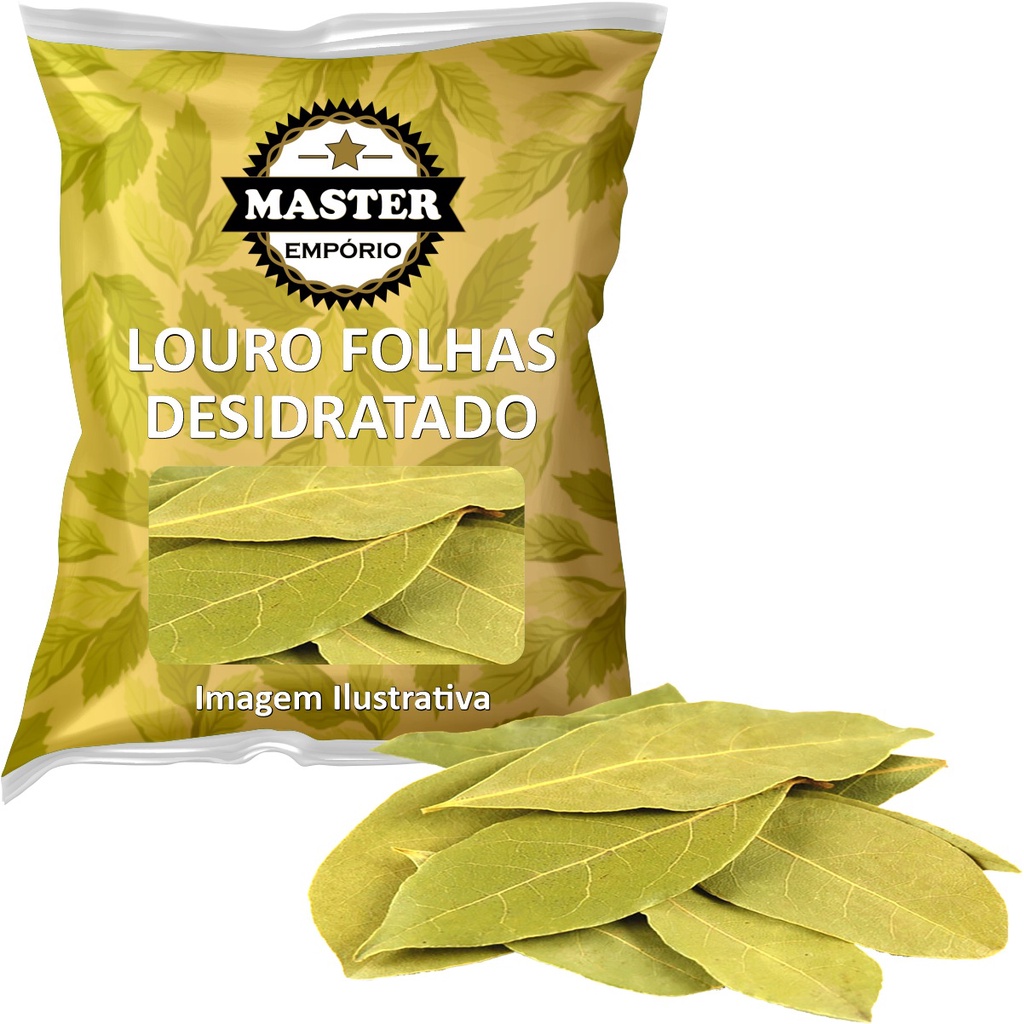 Louro Folhas Desidratado 10Kg - Fonte De Vitaminas! | Shopee Brasil