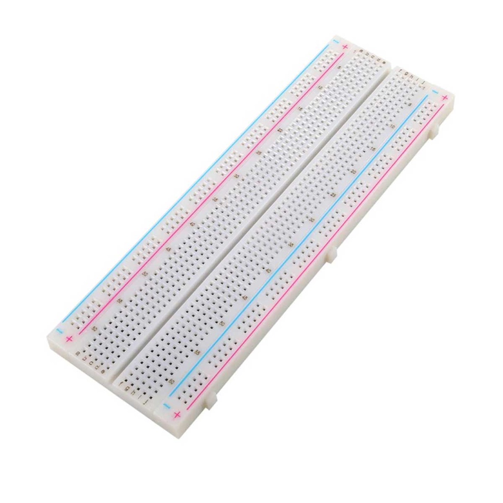 Protoboard Breadboard 830 Pontos Furos - Para Pic E Arduino | Shopee Brasil