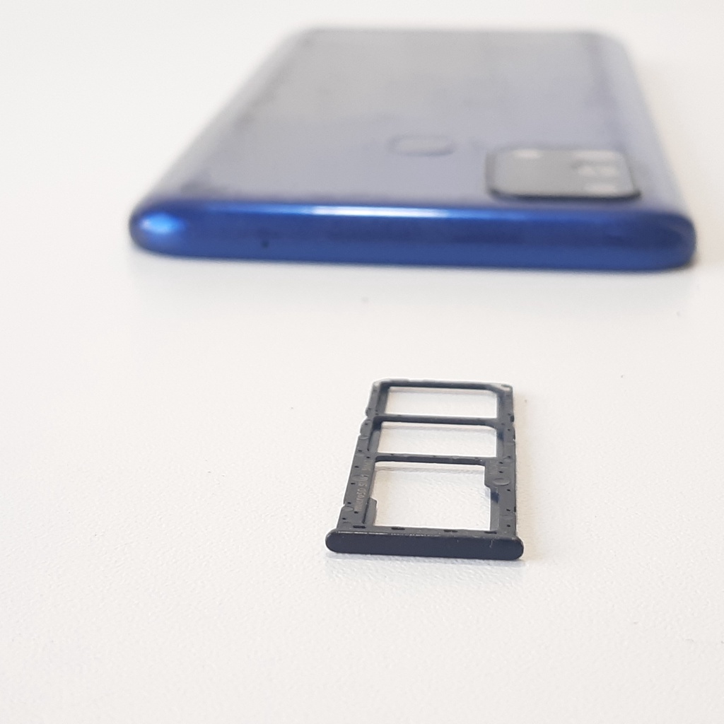 Gaveta chip M21s Original Samsung SM-F415F/DS bandeja sim card sd ...