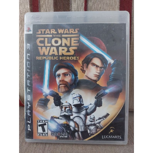 Star Wars The Clone War República Heroes PS3 | Shopee Brasil