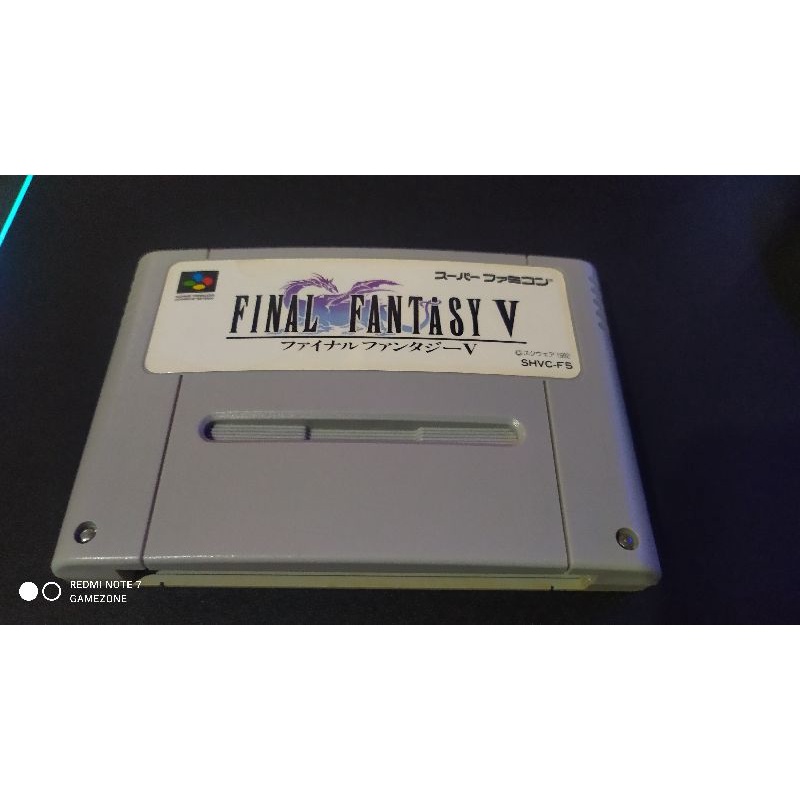 Final Fantasy V - Snes Famicom - Original | Shopee Brasil