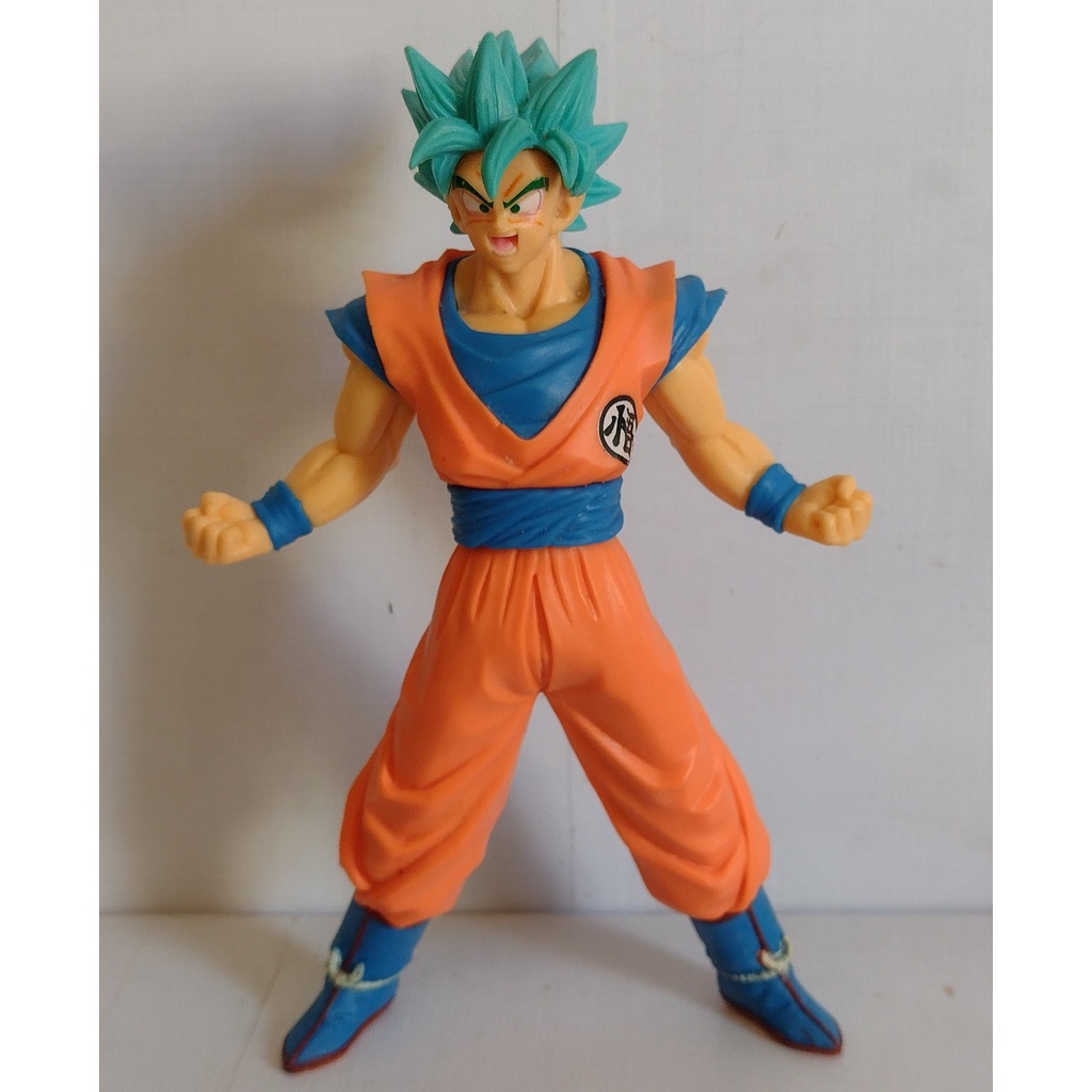 Boneco Goku Super Sayagin blue Dragon Ball Z generic Db45 | Shopee Brasil