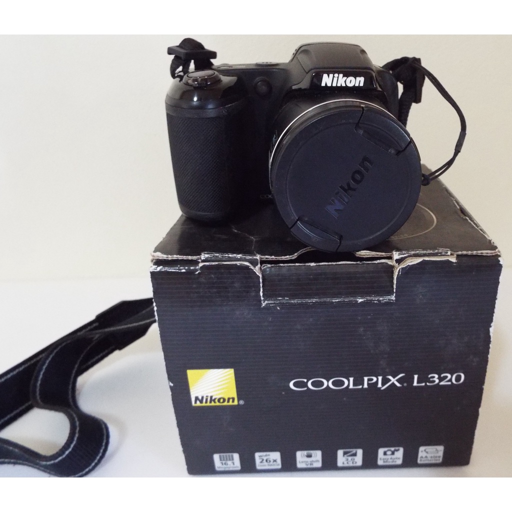 Câmera Fotográfica Nikon Coopix L320 - Leia descrição - Desconto no Preço