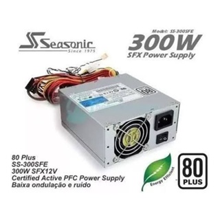 Fonte Sfx 300w Seasonic 80 Plus White | Shopee Brasil
