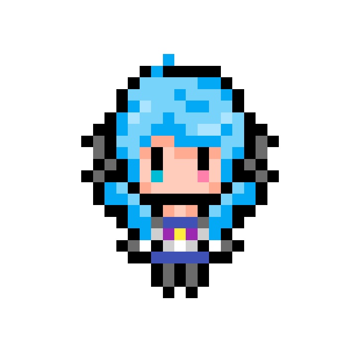 Chaveiro Gwen League of Legends Hama Perler Beads | Shopee Brasil
