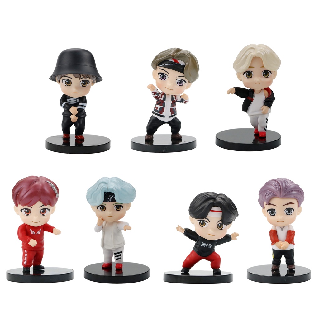 Set BTS TinyTAN Figura Dinamite Bangton Boys Grupos Tiny TAN Mini ...