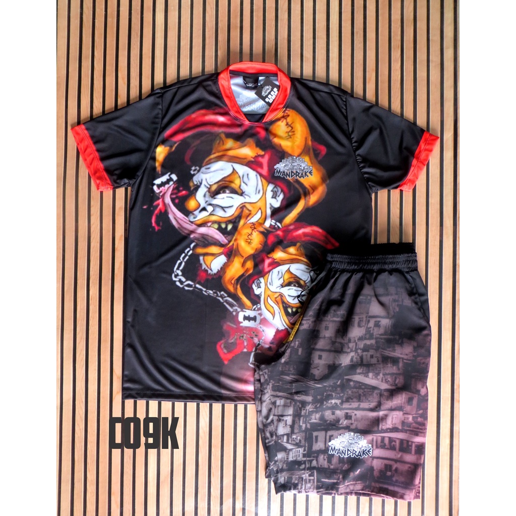 Kit Império Mandrake Cria de Quebrada Favela Camiseta+bermuda | Shopee ...
