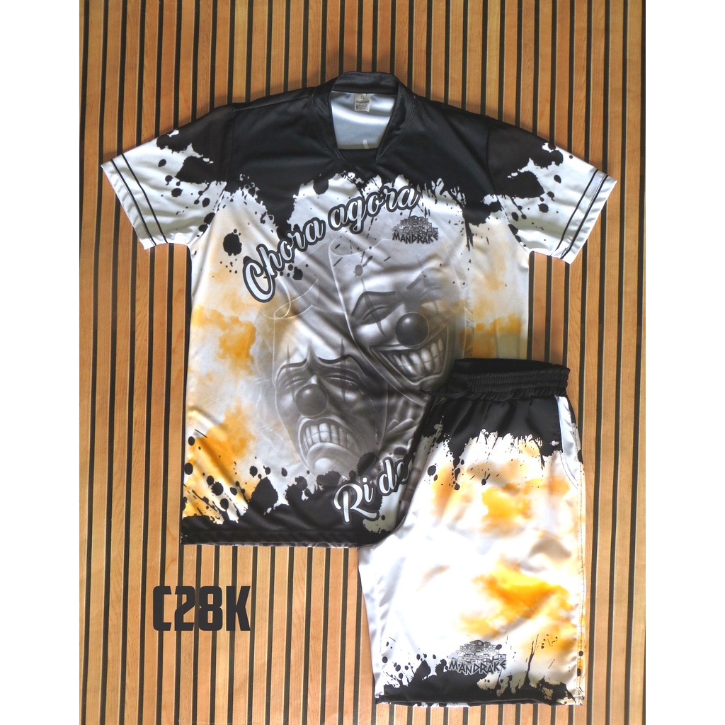 Kit Império Mandrake Cria de Quebrada Favela Camiseta+bermuda | Shopee ...