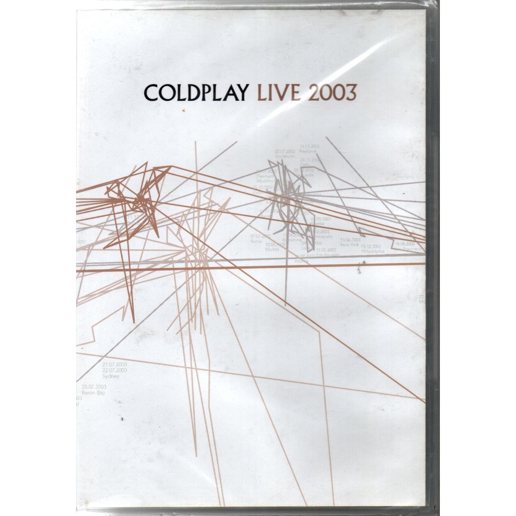 COLDPLAY - LIVE 2003 (DVD) | Shopee Brasil