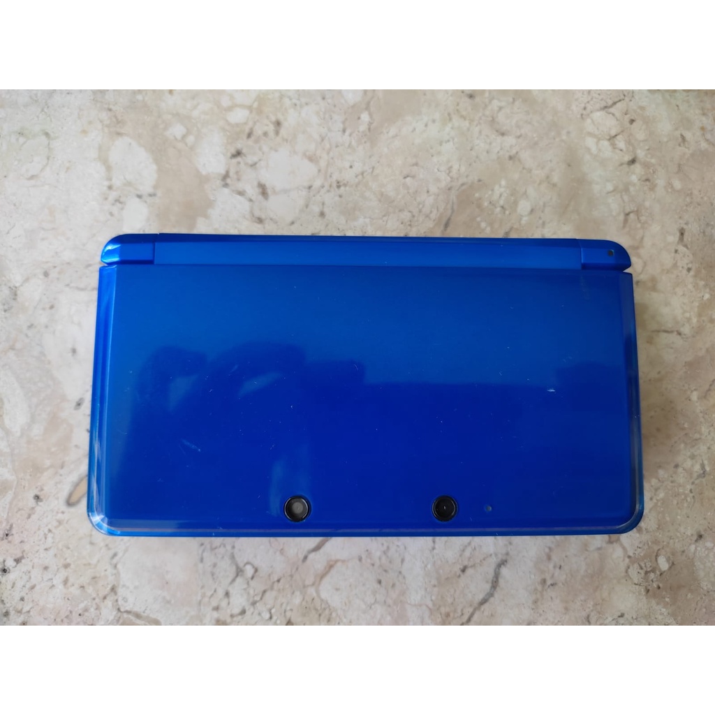 Nintendo 3ds Original Azul Escuro Desbloqueado | Shopee Brasil