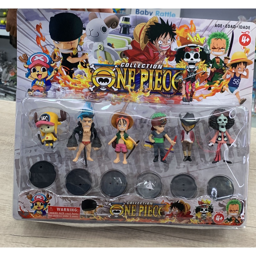 Kit bonecos One Piece | Shopee Brasil