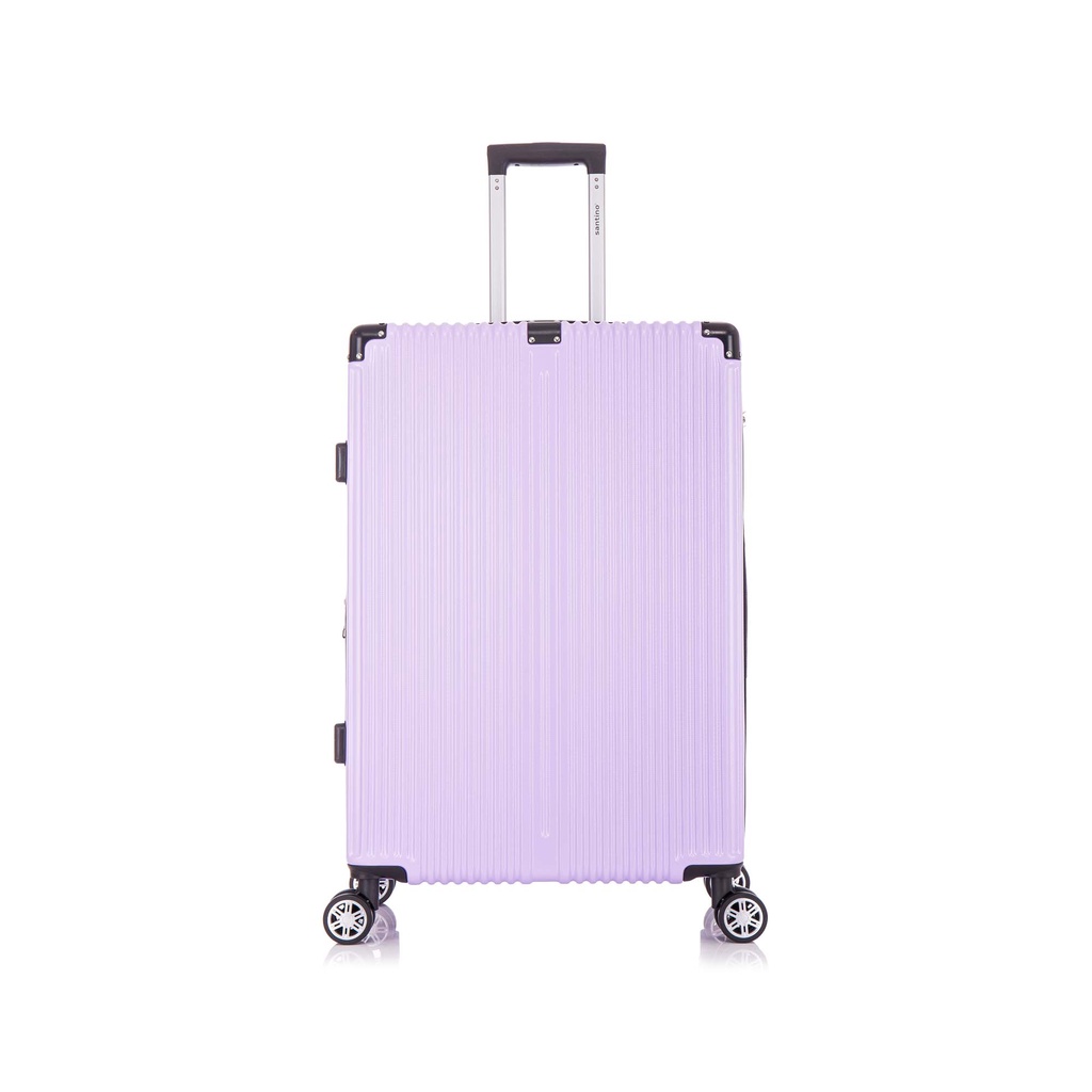 Mala de Viagem Grande 30Kg Dublin Abs Zíper Expansivo Com Rodinhas 360 ...