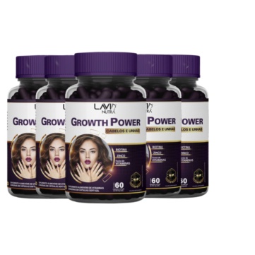 5 Potes Growth Power | Shopee Brasil