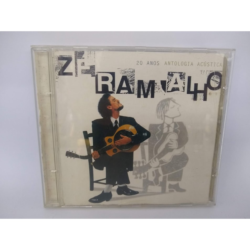CD: Zé Ramalho - 20 Anos De Antologia Acústica | Shopee Brasil