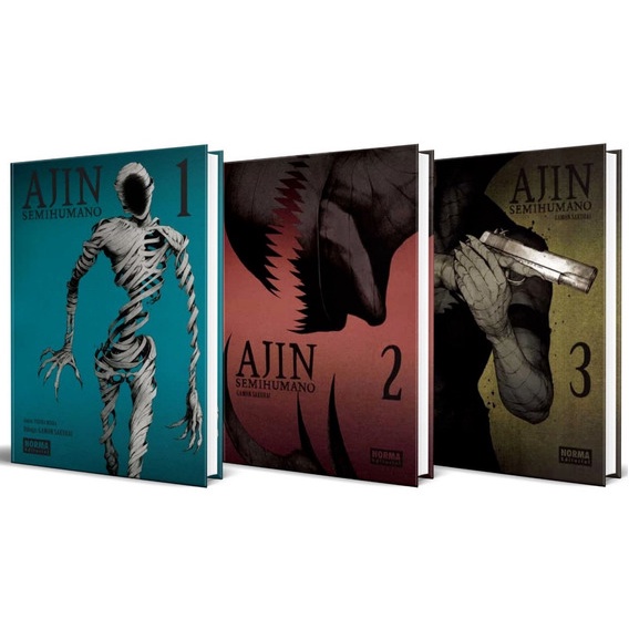 Manga Ajin - Panini - Vários Volumes(1 ao 8) - Avulsos - Pronta Entrega ...
