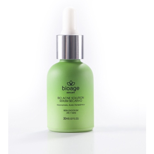 Bio Acne Solution Serum Secativo Acne Bioage | Shopee Brasil