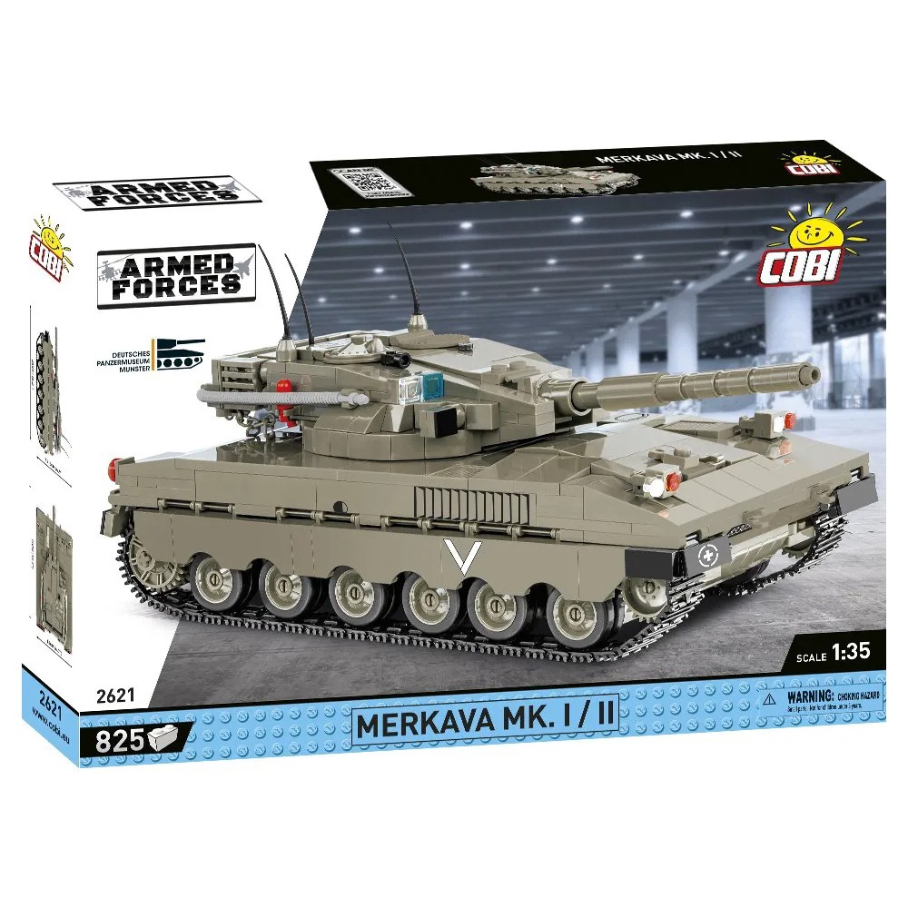 Tanque de Guerra Israelense Merkava Mk.I/II - Blocos de Montar 825 ...