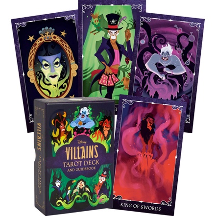 Disney Villains Tarot - Tarô dos vilões da Disney | Shopee Brasil