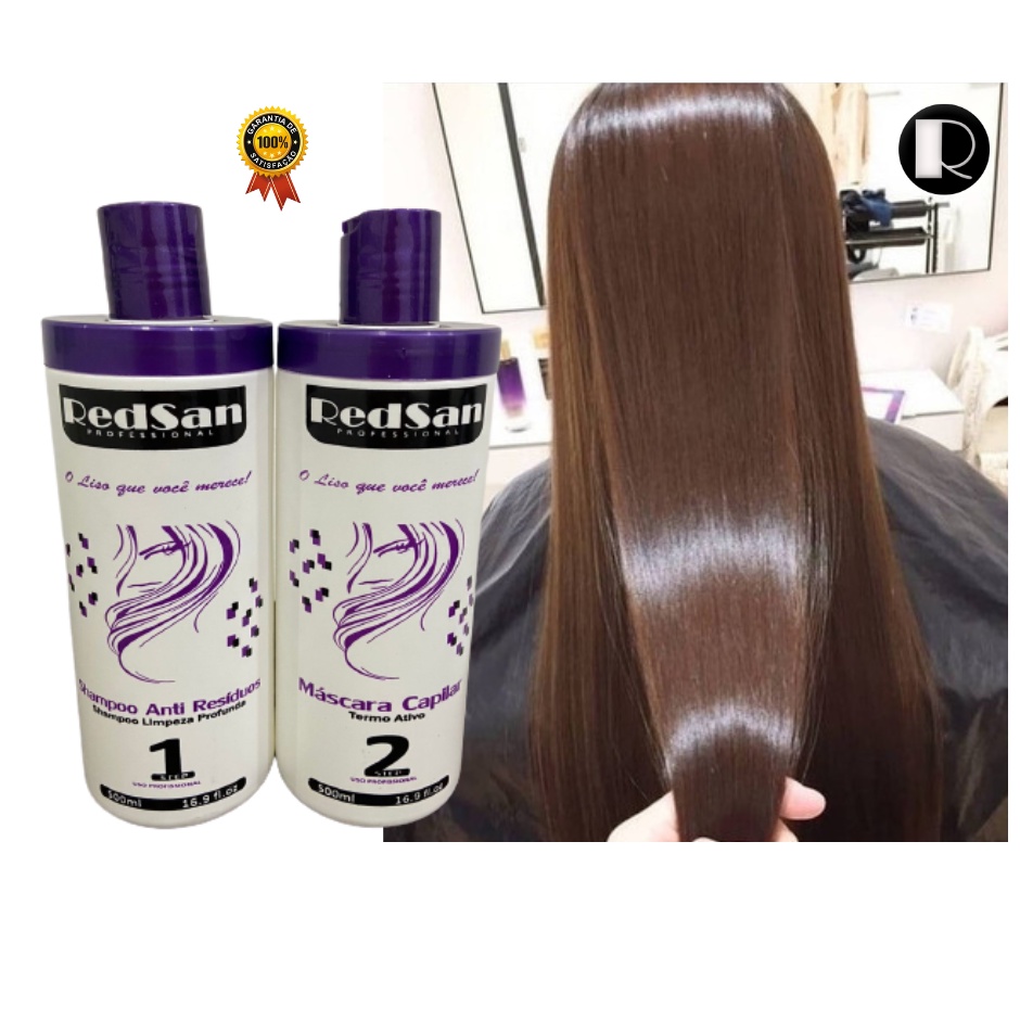 Kit Progressiva Definitiva 500ml - LISO PERFEITO | Shopee Brasil