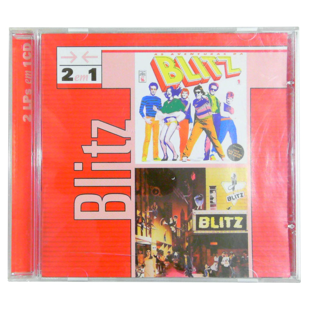 CD - Blitz – 2 Em 1: As Aventuras Da Blitz & Radioatividade | Shopee Brasil