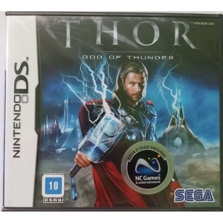 Thor God of Thunder - Jogo Novo em Midia Fisica Original e Lacrado - Nintendo DS - Corre Que Ta ...