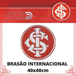 PROMOÇÃO! FORMA DE GESSO 3D - BRASÃO INTERNACIONAL (40x40cm) | Shopee ...
