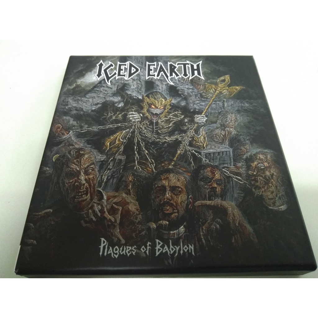 Iced Earth - Plagues Of Babylon (mediabook Cd+dvd) | Shopee Brasil