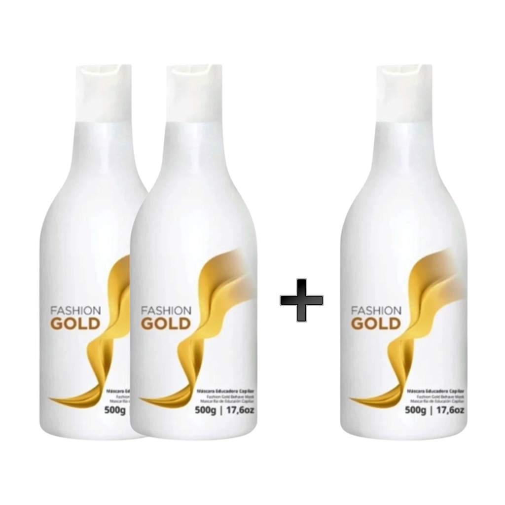 Progressiva Fashion Gold 300g Sem Formol - Escorrega o Preço