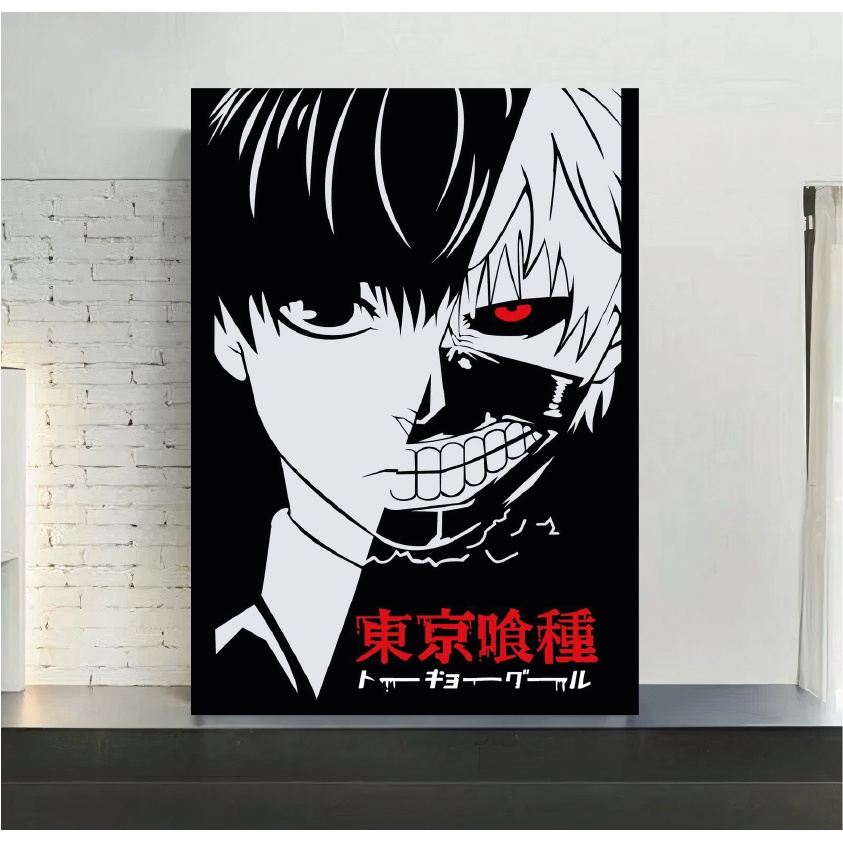 Quadro de mdf poster moldura, Anime, Mangá, Tokyo Ghoul | Shopee Brasil