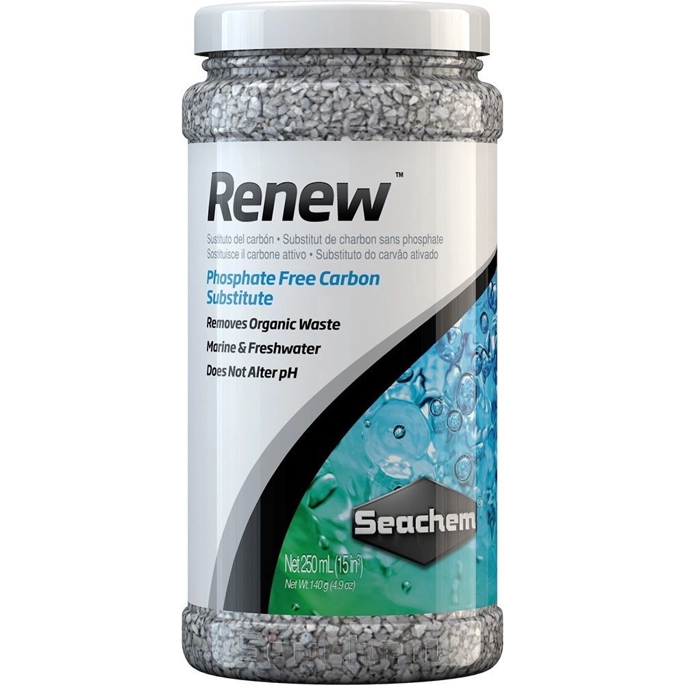 Mídia Química Seachem Renew 250ml | Shopee Brasil