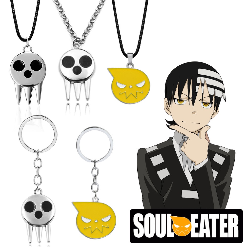 Soul Eater Death God Kidd Maga Mesmo Estilo Colar De Crânio ...