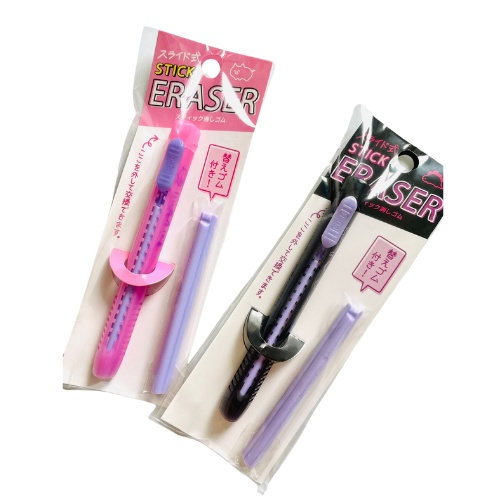 Borracha Stick Eraser Enjoy Study + Refil [Cor à Escolher] | Shopee Brasil