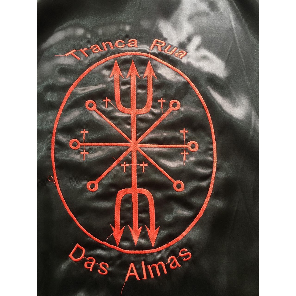 capa tranca rua das almas Bordada UMBANDA E CANDOMBLÉ | Shopee Brasil
