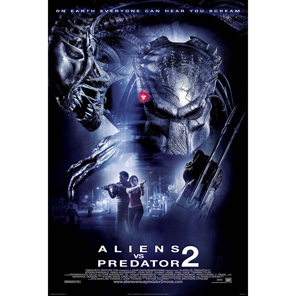 Poster Cartaz AVPR Alien vs. Predador 2 C | Shopee Brasil