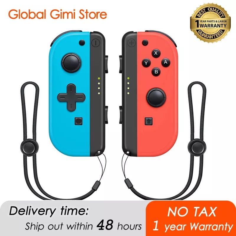 Controle Nintendo Switch Joy-con L + R Verde E Azul Wireless | Shopee ...