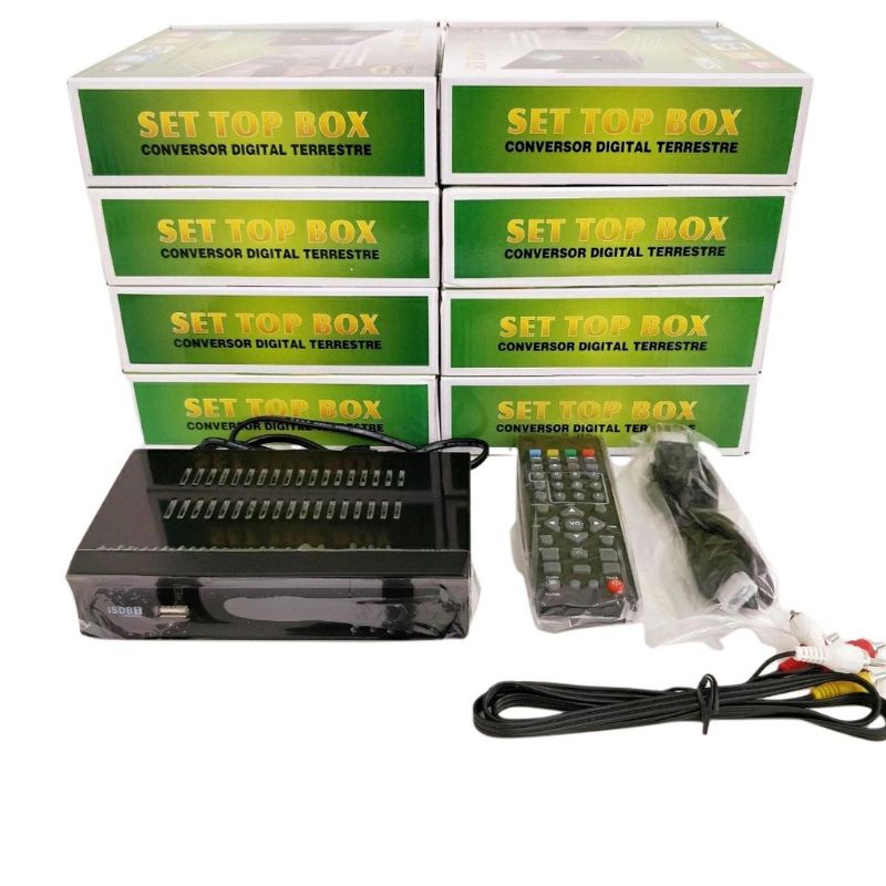 Conversor digital TV sinal digital isdb-t set top box full HD hdmi ...