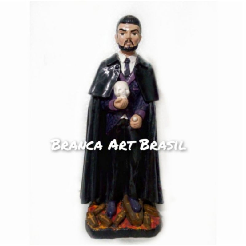 Imagem Exu Sete Catacumba/ Sete Covas/ Exu da Calunga ( Branca Art ...