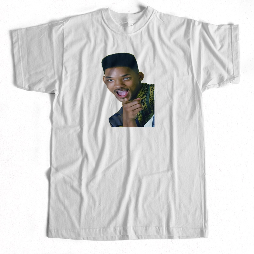 Camiseta Will Smith Fresh Prince Um Maluco no Pedaço Unissex | Shopee ...